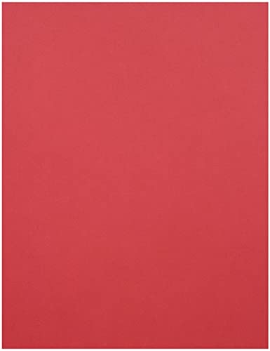 Gondiane 24 sheets Red Cardstock Paper 8.5 x 11 Inches for DIY Cards, Invitations, Scrapbooking and Other Crafts(250gsm/92lb)