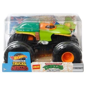 hot wheels monster truck oversized michelangelo