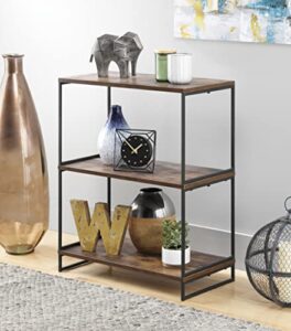 whitmor modern industrial 3 tier shelf