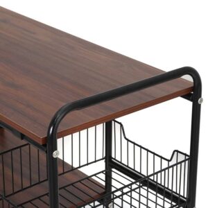 JYDQM Cart Storage Rack Kitchen Trolley Rack Shared Bathroom Storage Rack