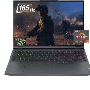 Lenovo Latest Legion 5 Pro 16" 165Hz QHD IPS Gaming Laptop, AMD Ryzen 7 5800H, 32GB RAM 1TB PCIe SSD, NVIDIA GeForce RTX 3070 8GB, Wi-Fi, Webcam, RGB Backlit Keyboard, Windows 11 Home, Grey