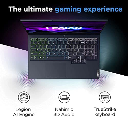 Lenovo Latest Legion 5 Pro 16" 165Hz QHD IPS Gaming Laptop, AMD Ryzen 7 5800H, 32GB RAM 1TB PCIe SSD, NVIDIA GeForce RTX 3070 8GB, Wi-Fi, Webcam, RGB Backlit Keyboard, Windows 11 Home, Grey