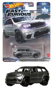 hot wheels jeep grand cherokee trackhawk, fast & furious 3/5