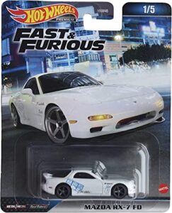 hot wheels mazda rx 7 fd, fast & furious 1/5