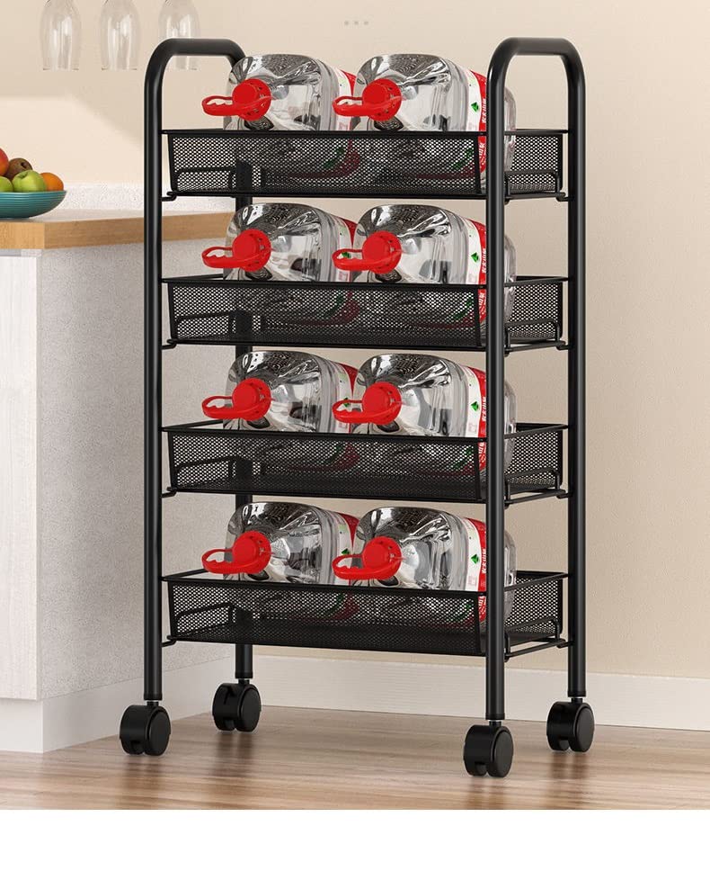 n/a Kitchen Rack Storage Rack Bathroom Bedroom Storage Movable Trolley Storage Rack