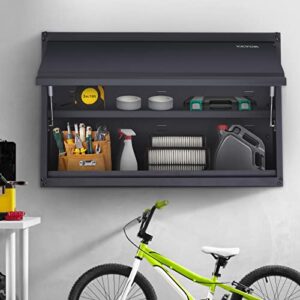 vevor metal garage, 20" wall cabinet