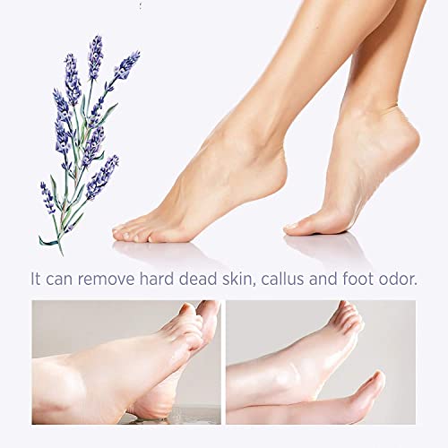 Foot Peel Mask - Exfoliator Peel Off Calluses Dead Skin, Foot Spa and Callus Remover - Baby Soft Smooth Touch Feet with Lavender and Aloe Vera for Men and Women (2 Pairs)