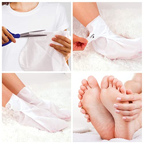 Foot Peel Mask - Exfoliator Peel Off Calluses Dead Skin, Foot Spa and Callus Remover - Baby Soft Smooth Touch Feet with Lavender and Aloe Vera for Men and Women (2 Pairs)