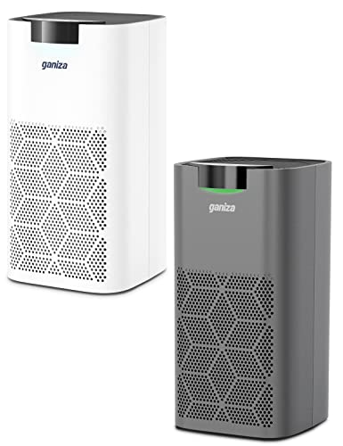 Ganiza Air Purifiers for Home Large Room Pets Dander Pollen dust allerg*ns Smoke, 23dB Less Noise, Ozone Free, H13 HEPA Filter