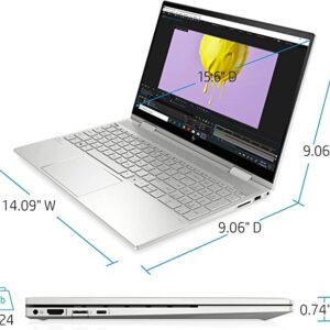 HP Newest Envy x360 2-in-1 15.6" FHD Touchscreen Business Laptop, Intel Core i5-1135G7(Beats i7-1065G7), 16GB 3200MHz RAM, 1TB NVMe SSD, Fingerprint, Webcam, Backlit KB, Win 10 H, GM Accessories