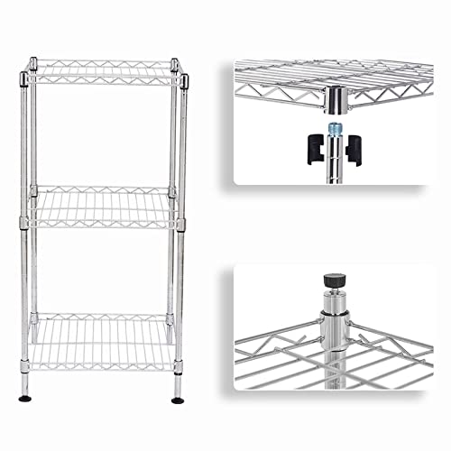 DDOY Shelves for Storage Utility Shelf Storage Shelf Space Saver Wire Shelf Shelf Storage Wire Rack Shelving Metal Rack Shelves for Closet Organization