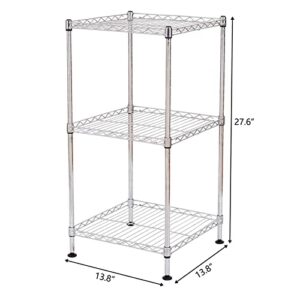 DDOY Shelves for Storage Utility Shelf Storage Shelf Space Saver Wire Shelf Shelf Storage Wire Rack Shelving Metal Rack Shelves for Closet Organization