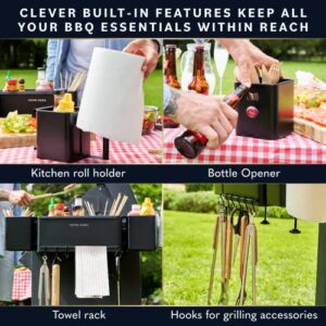 Griddle Caddy - BBQ Caddy & Outdoor Cooking Caddy - Grill Caddy for Blackstone BBQ Grill - Grill Accessories Outdoor Grill, Grilling Accessories, Griddle Accessories BBQ Accessories BBQ Gifts for Men