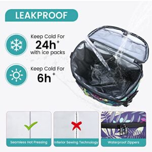 Sucipi Insulated Cooler Backpack with 4 Ice Packs 36 Cans Leakproof Soft Cooler Bag Lightweight Backpack Cooler for Picnic Fishing Hiking Camping Park Beach