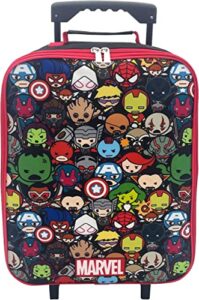 ruz kawaii avengers 15" collapsible wheeled pilot case - rolling luggage