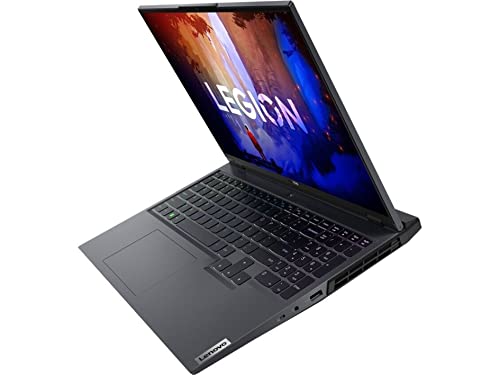 Lenovo 2022 Legion 5 Pro 16" QHD 165Hz Gaming Laptop, AMD Ryzen 9 6900HX, 32GB DDR5 RAM, 2TB PCIe SSD, NVIDIA GeForce RTX 3070Ti, Backlit Keyboard, 720P Webcam, Grey, Win 11, 32GB SnowBell USB Card