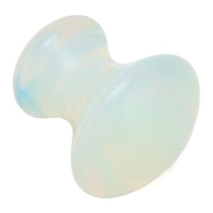 gua sha massage tool jade scraping stone for face back hand foot gua sha scraping stone mushroom shaped opal stone