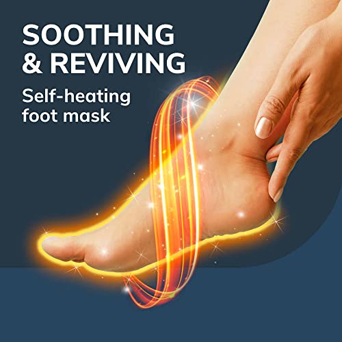 Dr. Scholl's® Tired, Achy Feet Soothing & Reviving Foot Mask, 3 Pair, Warming Booties