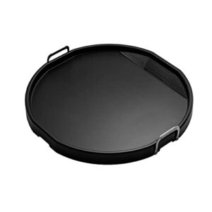 kamado joe kj15094622 karbon steel griddle for big joe grills, black