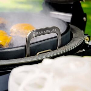 Kamado Joe KJ15094622 Karbon Steel Griddle for Big Joe Grills, Black