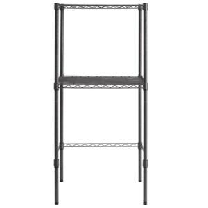 DormCo Suprima® - Mini Shelf Supreme - Adjustable Metal Shelving Unit - Black