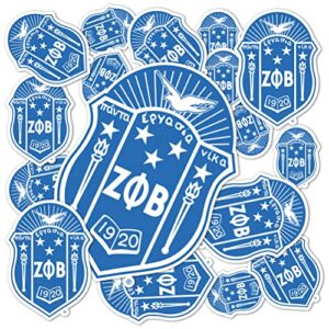 zeta phi beta sticker vinyl decal laptop water bottle car scrapbook (type 3-2)