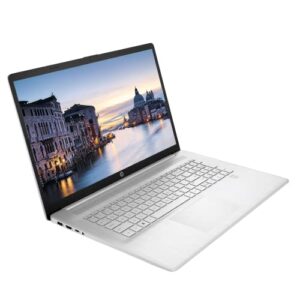 HP Newest Laptop, 17.3” HD+ Touchscreen Display, 12th Gen Intel Core i7-1255U Processor, 16GB RAM, 2TB PCIe SSD, Backlit Keyboard, Fingerprint Reader, Wi-Fi, Windows 11 Home, Silver