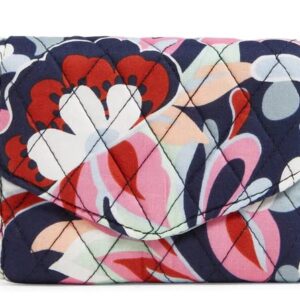 Vera Bradley RFID Mini Tri-Fold Wallet, Mod Paisley