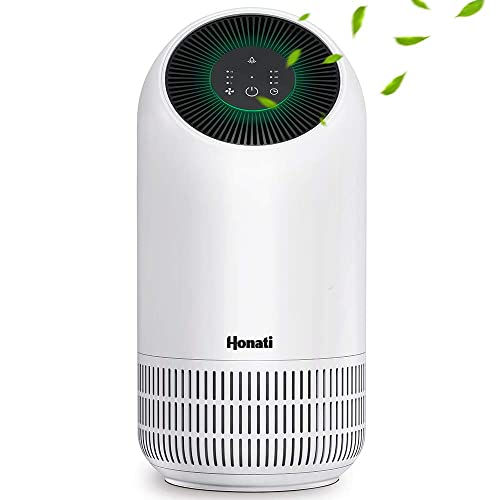 Air Purifier for Home Kitchen Office, H13 True HEPA Filter, 880ft² Coverage, 24dB Sleep Mode, Remove 99.99% Pet Odors, Dust, Pollen, Smoke, with Filter Reminder