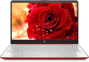 hp pavillion 15.6 hd newest laptop computer for business and student, 16gb ram, 1tb ssd, intel quad-core pentium n5000, ethernet, wifi, webcam, fast charge, hdmi, win 10 home, w/gm accessories, red