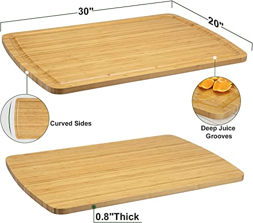 Fashionwu Noodle Board Stove Cover for Gas Stove and Electric Stove, Wood Stove Top Cover Cutting Baord, Bamboo Work Surface Over Sink