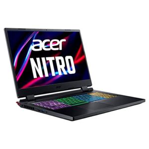 Acer Nitro 5 Gaming Laptop, 17.3'' FHD IPS 144Hz, 12th Gen Intel 12-Core i5-12500H, GeForce RTX 3050, 8GB RAM, 256GB PCIe SSD, Thunderbolt 4, RGB KB, WiFi 6, Win 11 Pro, Black, (AN517)