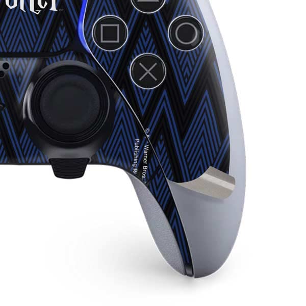 Skinit Gaming Decal Skin Compatible with PS5 DualSense Edge Pro Controller - Officially Licensed Warner Bros Team Ravenclaw Design