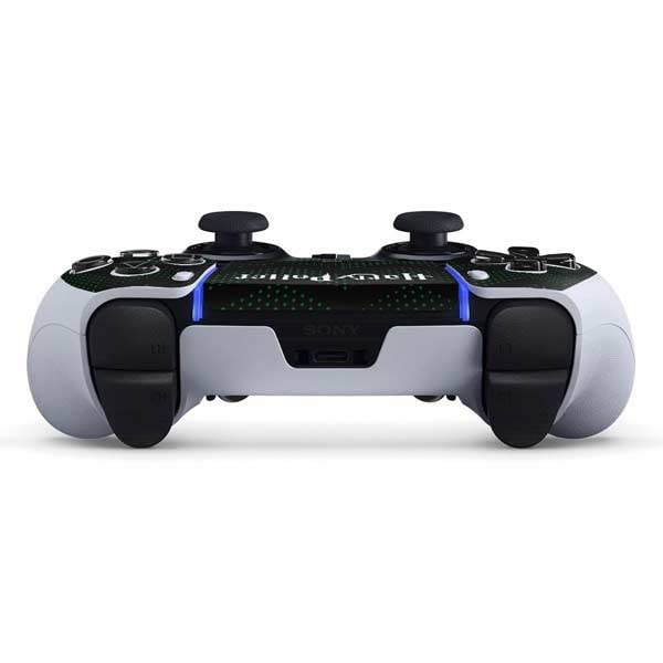 Skinit Gaming Decal Skin Compatible with PS5 DualSense Edge Pro Controller - Officially Licensed Warner Bros Team Slytherin Design