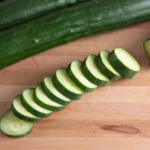 CHUXAY GARDEN China Jade Cucumber Seed 500 Seeds Edible Green Vegetable High Germination Rate Wonderful Choice for Garden