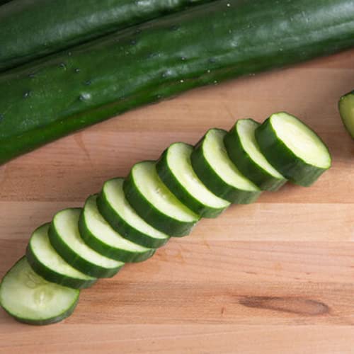 CHUXAY GARDEN China Jade Cucumber Seed 500 Seeds Edible Green Vegetable High Germination Rate Wonderful Choice for Garden