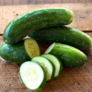 CHUXAY GARDEN China Jade Cucumber Seed 500 Seeds Edible Green Vegetable High Germination Rate Wonderful Choice for Garden