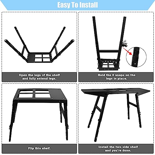 Universal Portable Griddle Stand - Grill Griddles Stand to fit 17” or 22” Propane Table Top Griddle, Ideal for Outdoor Cooking Camping & Tailgating