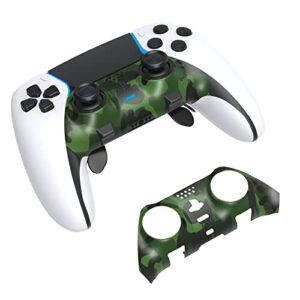 JOYTORN Faceplate Replacement Shell for PS5 Dualsense Edge Controller,Dualsense Edge Accessories Skin Replacement for Original Black Faceplate Shell- Upgrade Your Controller Appearance(Camouflage)