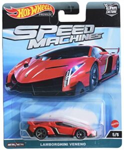 hot wheels lamborghini veneno, speed machines car culture 5/5