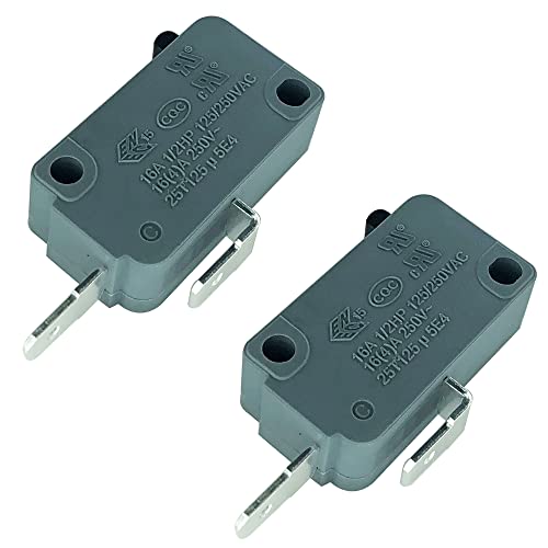 241689106 Refrigerator Dispenser Switch by DTAIR Replacement for Frigidaire Kenmore Refrigerator AP6887337 PS12724042(Pack of 2)