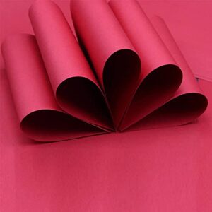 50 Sheets Red Cardstock 8.5 x 11, 250gsm Thick Red cardstock Paper for DIY Arts Christmas Cards Making, Red Craft Paper for Invitations, Stationary Printing,Scrapbook Supplies (250gsm/92lb)