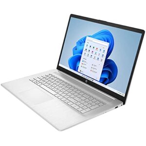 HP 17 17.3" HD+ Touchscreen Laptop Computer, Hexa-Core AMD Ryzen 5 5625U (Beat i5-1235U), 64GB DDR4 RAM, 2TB PCIe SSD, 802.11AC WiFi, Bluetooth 5.0, Windows 11, BROAG Extension Cable