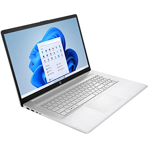 HP 17 17.3" HD+ Touchscreen Laptop Computer, Hexa-Core AMD Ryzen 5 5625U (Beat i5-1235U), 64GB DDR4 RAM, 2TB PCIe SSD, 802.11AC WiFi, Bluetooth 5.0, Windows 11, BROAG Extension Cable