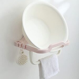 Multifunction Wall Mounted Washbasin Holder Cleaning Brush Hanging Storage Rack washbasin holder