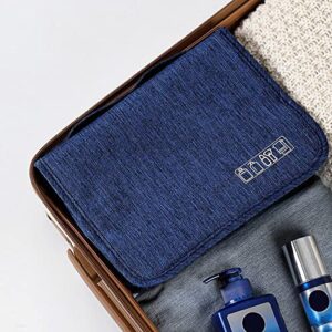 Makeup Organizer Case Travel Toiletries Bag Men's Business Trip Dry and Wet Separation Portable Toiletries Kit Supplies Storage Bag Makeup Bag Large Capacity