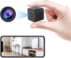 webookers wb hidden camera - spy camera - nanny cam - small cameras for spying - indoor and outdoor camera with night vision - surveillance camera full hd