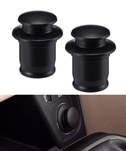 ESEWALAS 2 Pack Universal Cigarette Lighter Plug Cover,Dustproof Car Cigarette Lighter Cover Cap,Waterproof Car Accessory Car Cigarette Lighter Socket Plug Cover