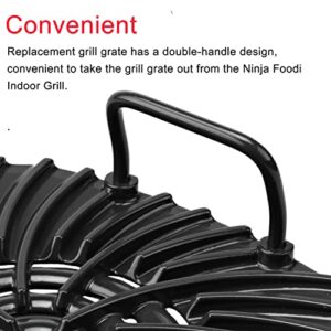 Grill Grate Compatible with Ninja AG301 Foodi,Accessories for Ninja Foodi 5-in-1 Indoor Grill,Non-stick Replacement Grill Griddle for Ninja Foodi AG300,AG400,AG302,EG201,LG450CCO,LG450CO,IG351A,IG302Q