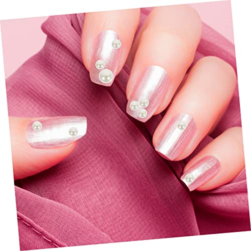 VILLCASE 12 Sheets Beauty Rhinestones Nail Art Decoration Hair Gems Pearl Rhinestones Adhesive Acrylic Stickers Eye Body Peals Nail Acrylic Charm Nail Art Charms Stickers for Phone Shell